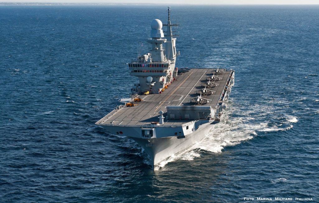 Cavour Aircraft Carrier - Eurosam