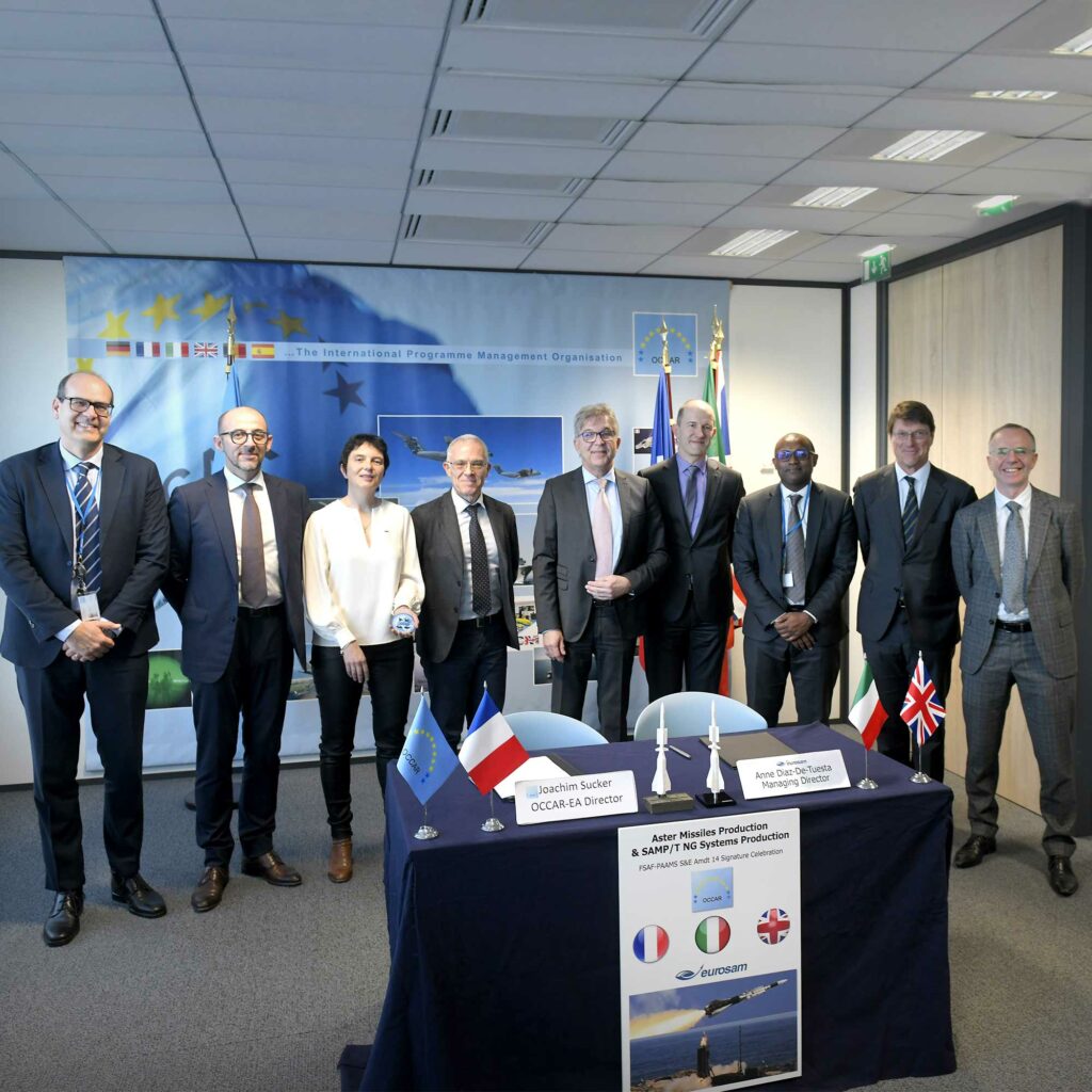 FSAF-PAAMS AMENDMENT 14 CONTRACT SIGNATURE - Eurosam